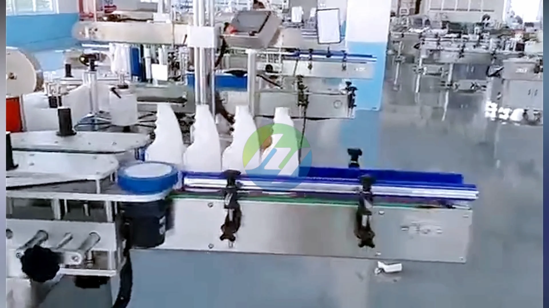 Kitchen Cleaner Bottles Dual-sided Labeling Machine Automatic Double ...