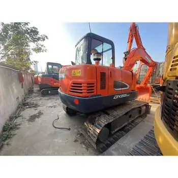 Doosan Dh 55 Used Excavator Mini Excavator 5 Ton Doosan Dh55 Original ...