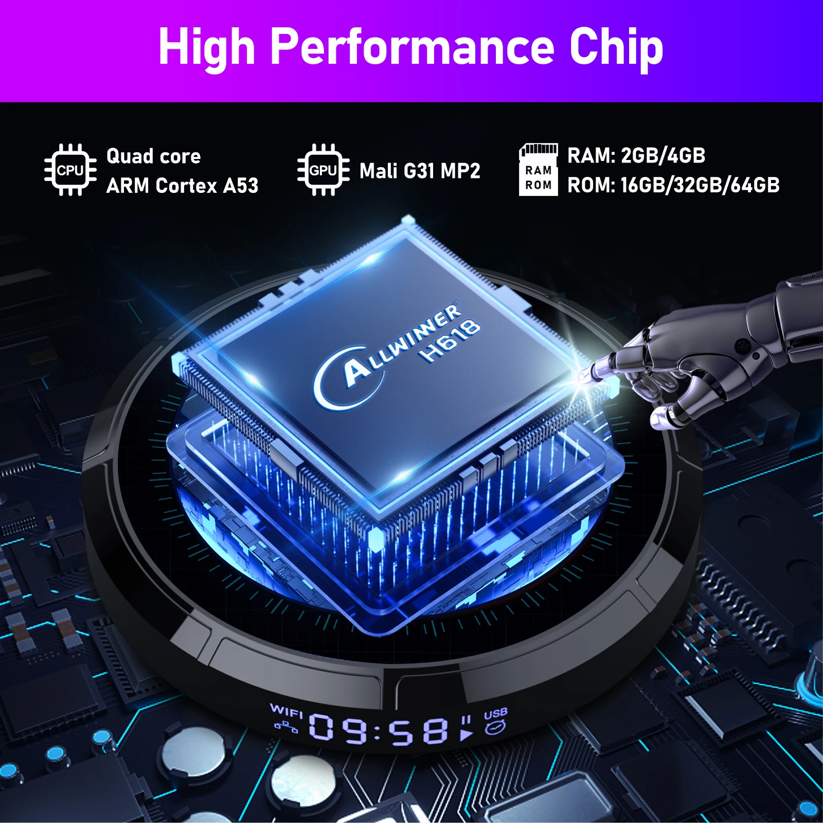 2023 Newest H96 Max H618 Android 12 Set-top Box 4gb 32gb 64gb Dual Wifi ...