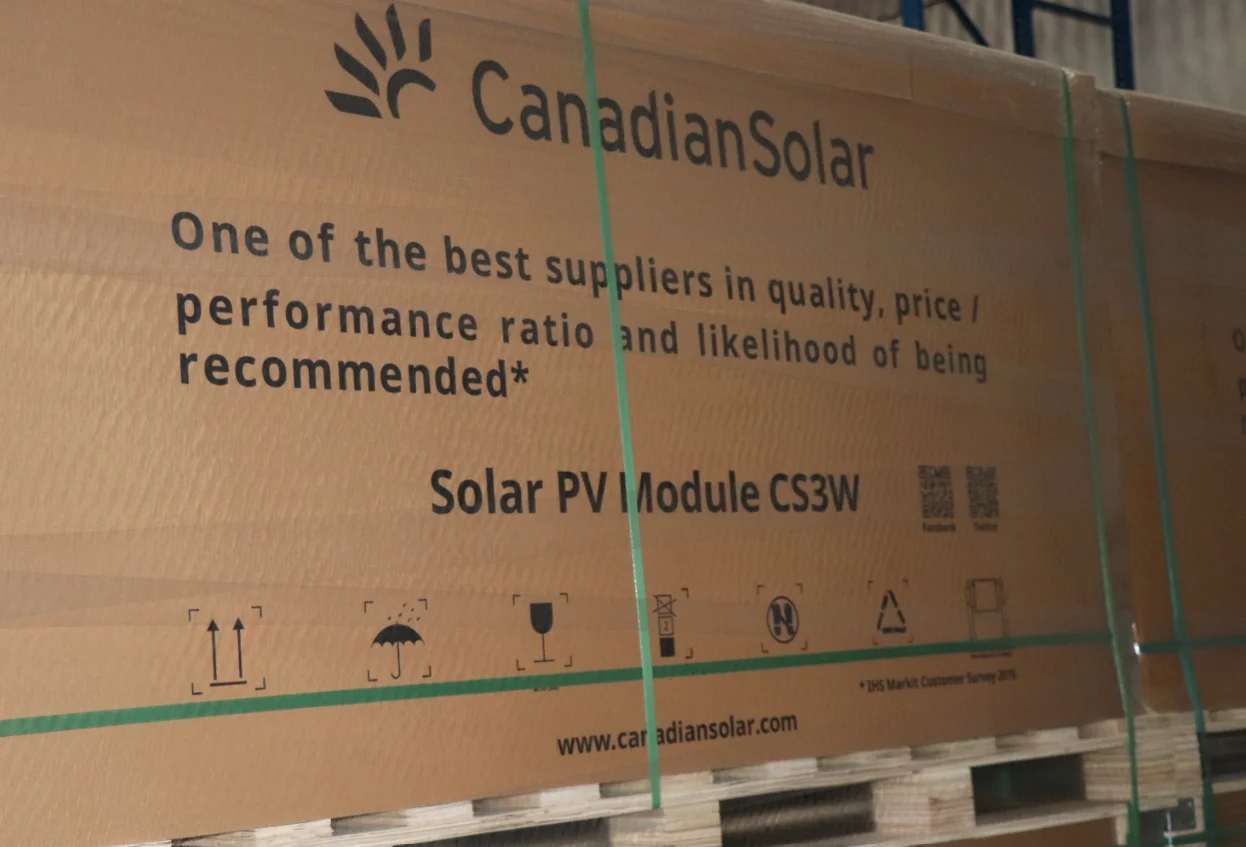 Canadiansolar High Performance Half Cell Bifacial 400w Industrial Panel ...