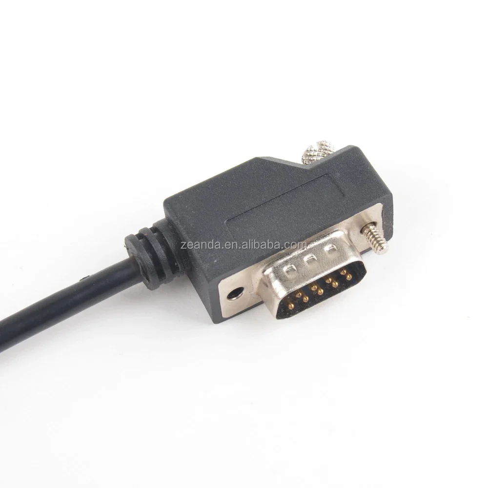 ZEANDA DB9PIN Cable - Right Angle VGA USB 1.5m/5m Length