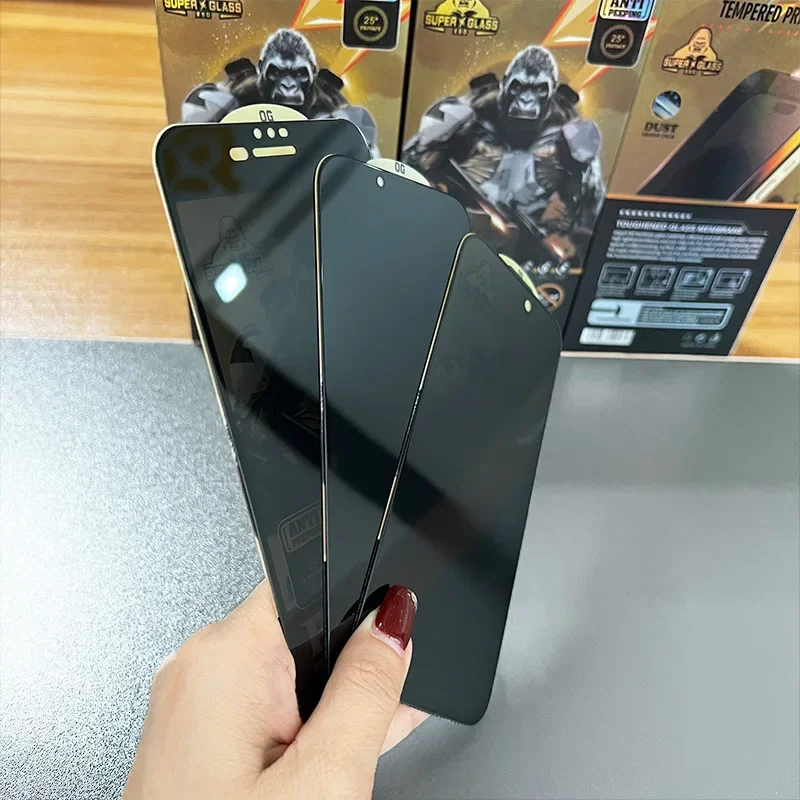King Kong Privacy Screen Protector for IPhone 15 14 13 12 Mini 11 Pro ...