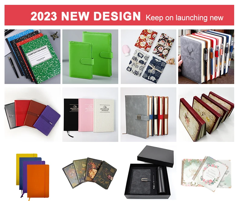 Custom Printing 2023 2024 Spiral A5 Daily Weekly Monthly Organizer ...