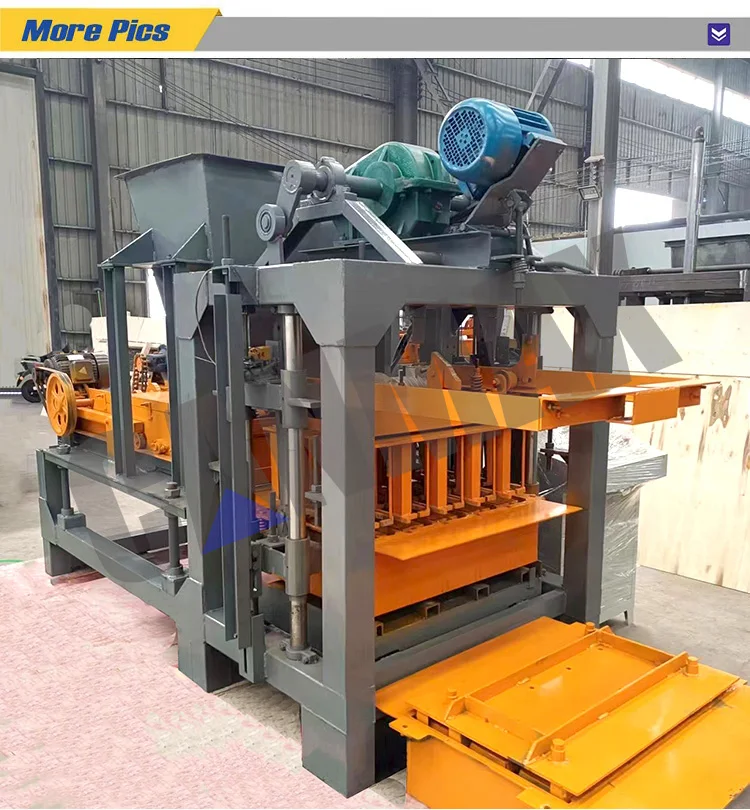 Block Paving Auto Hollow Concrete Interlocking Brick Machine - Buy Mini ...