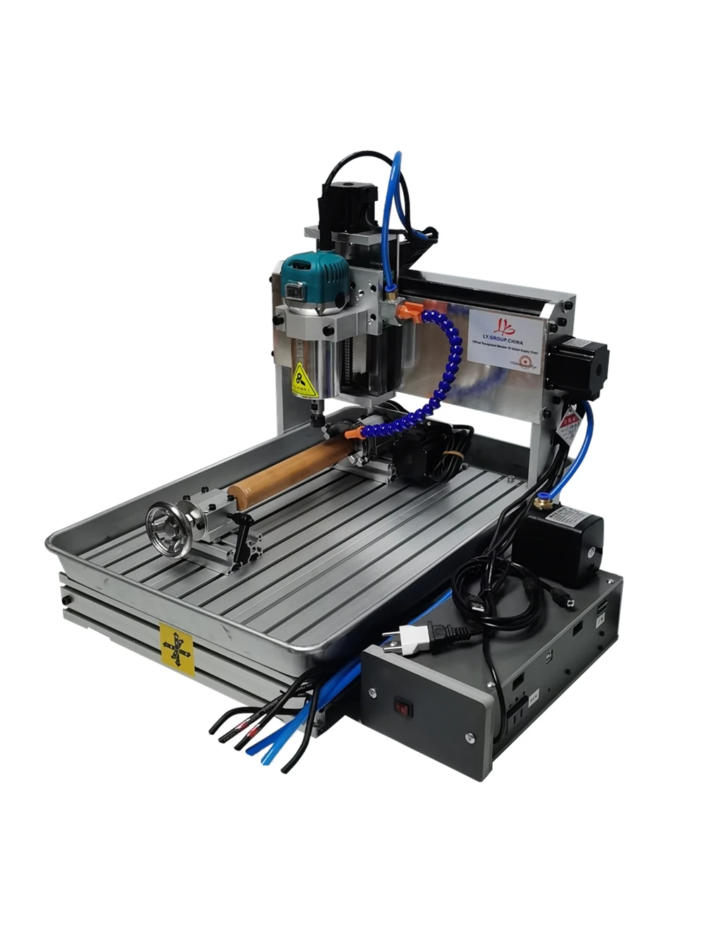 CNC 6040 5-Axis Carving Router 1500W for Wood and Metal Engraving with ...