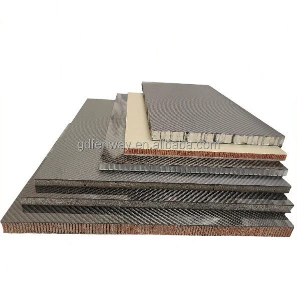 Composite Foam Core Carbon Fiber Sandwich Panels for Cladding