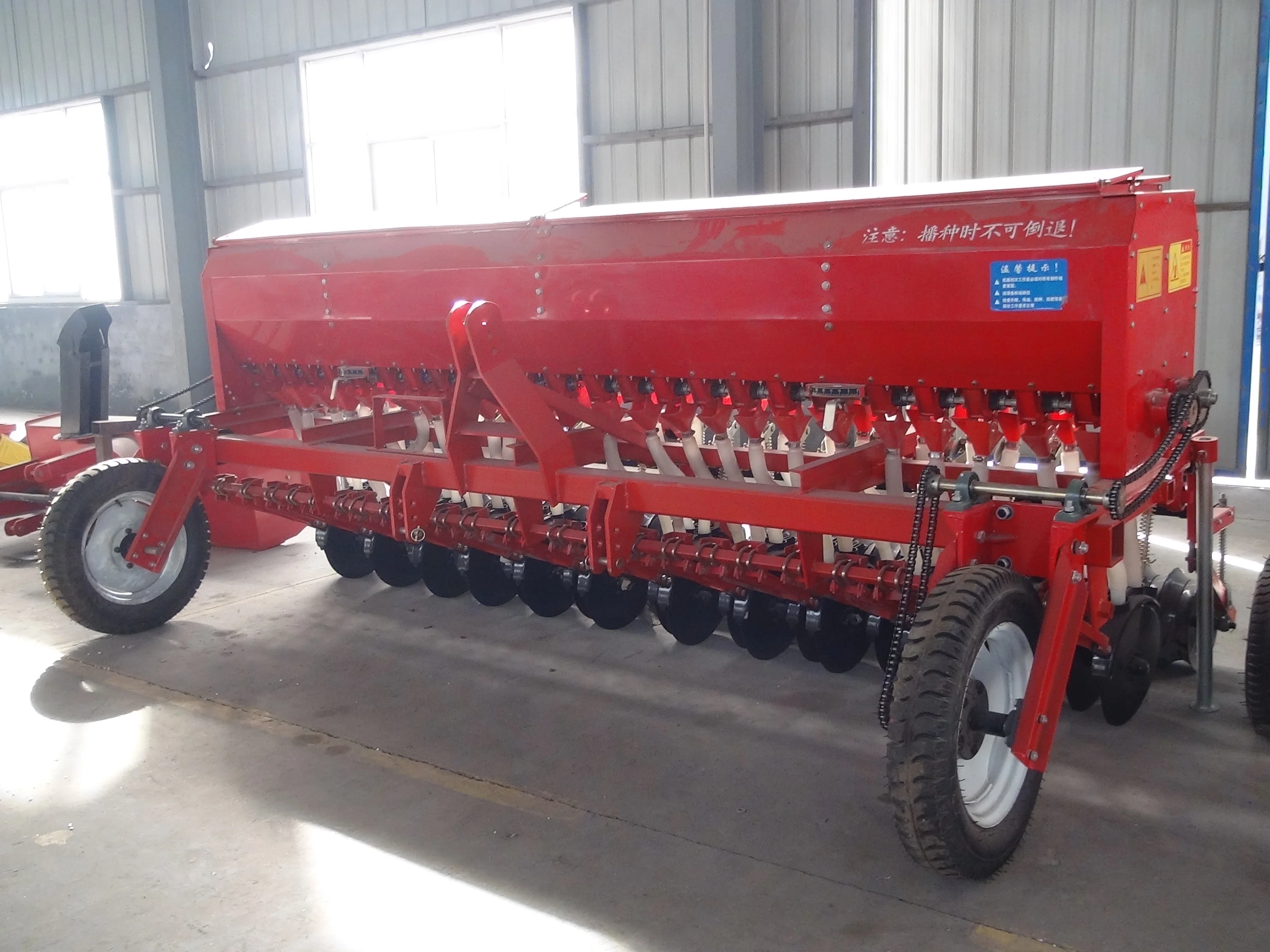 Heavy Duty Wheat Seeder Tractor Driven Grain Drill Seeder Machine for ...