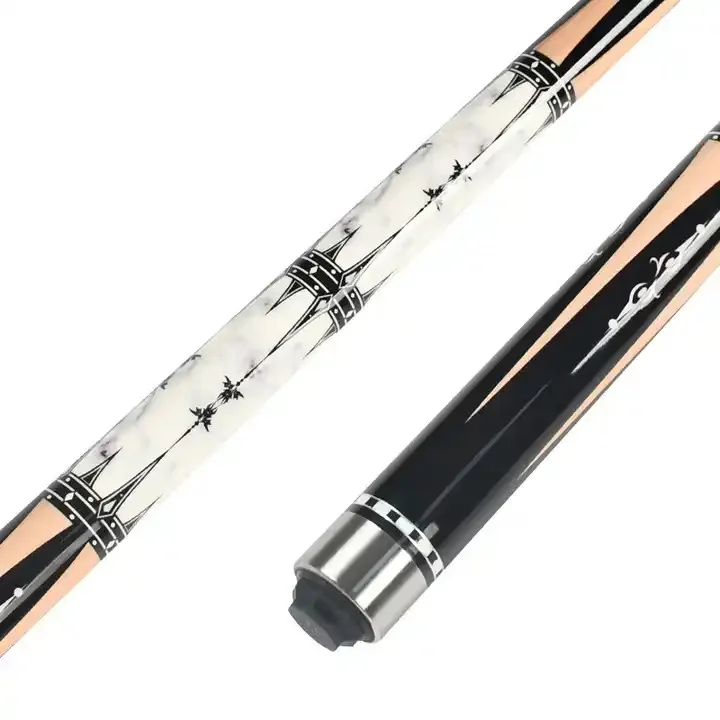 Economic Decal Design Maple Wood 13mm Pool Cue Sticks Colorful American ...