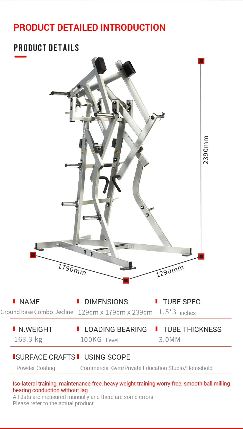 Use 3mm Thick Strength Mquinas De Gimnasio Cable Machine Gym Ground ...