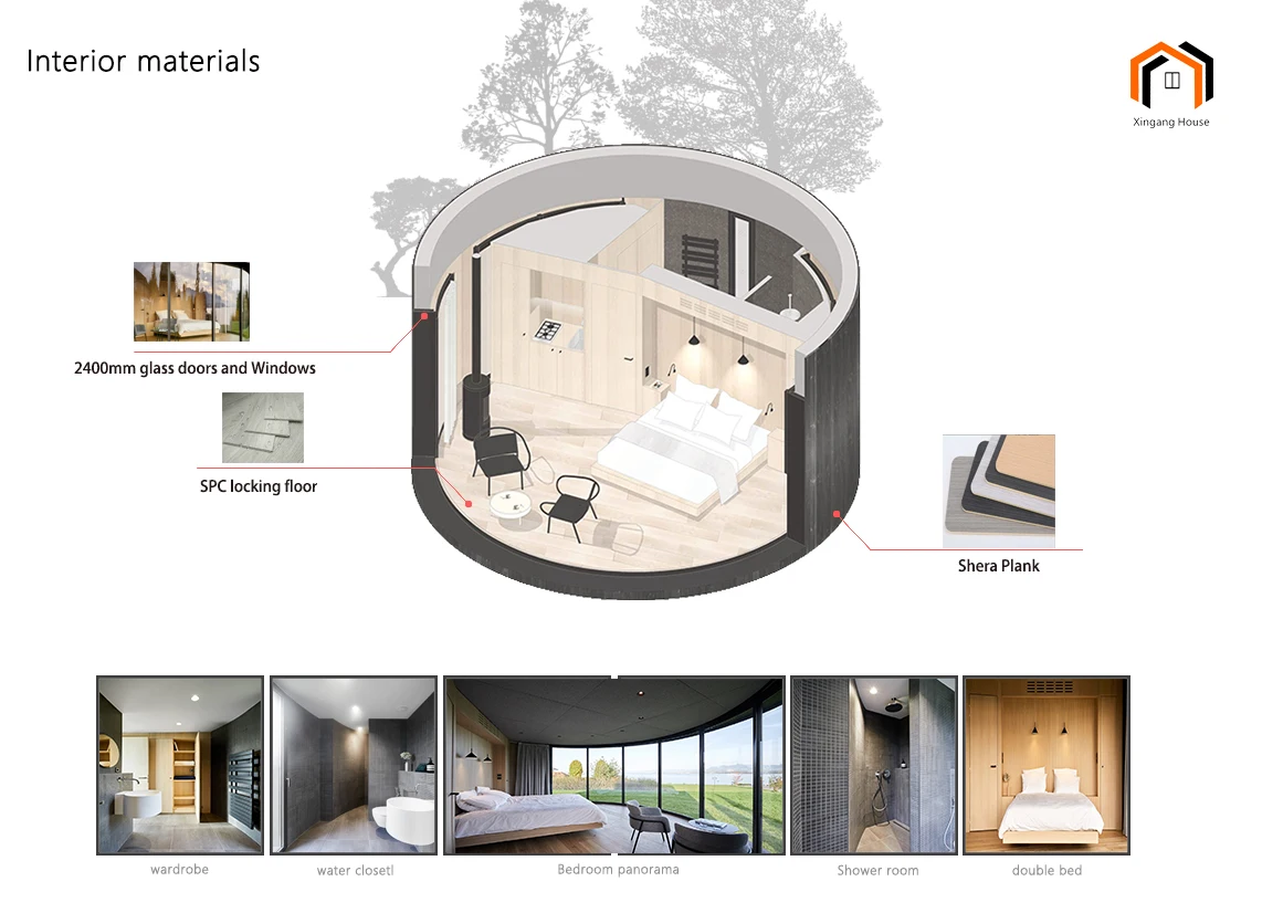 Low Cost Fast Install Steel Structure Prefabricated Luxury Villa Prefab ...