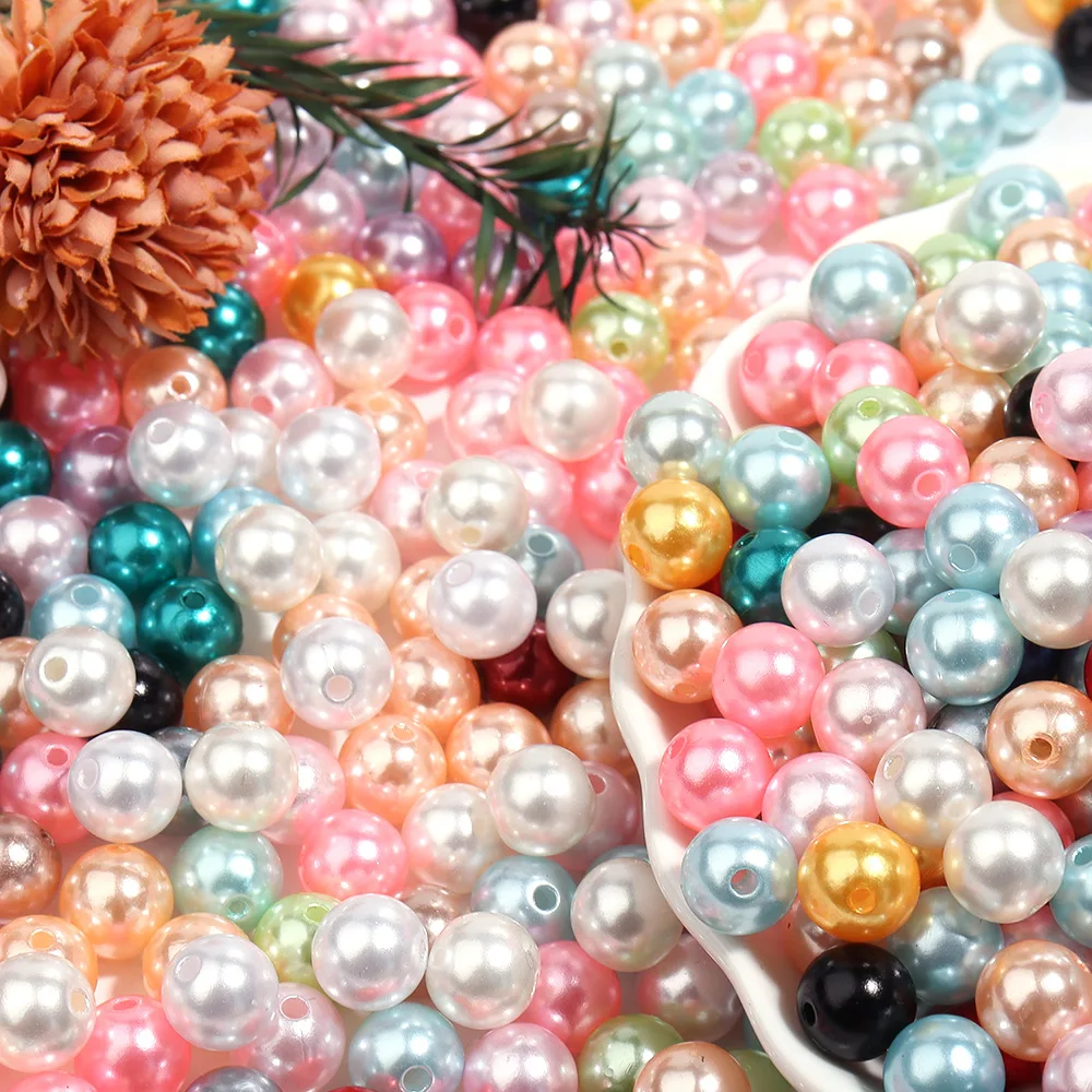 JC Wholesale Abs Pearl Beads - Versatile for Jewelry Making