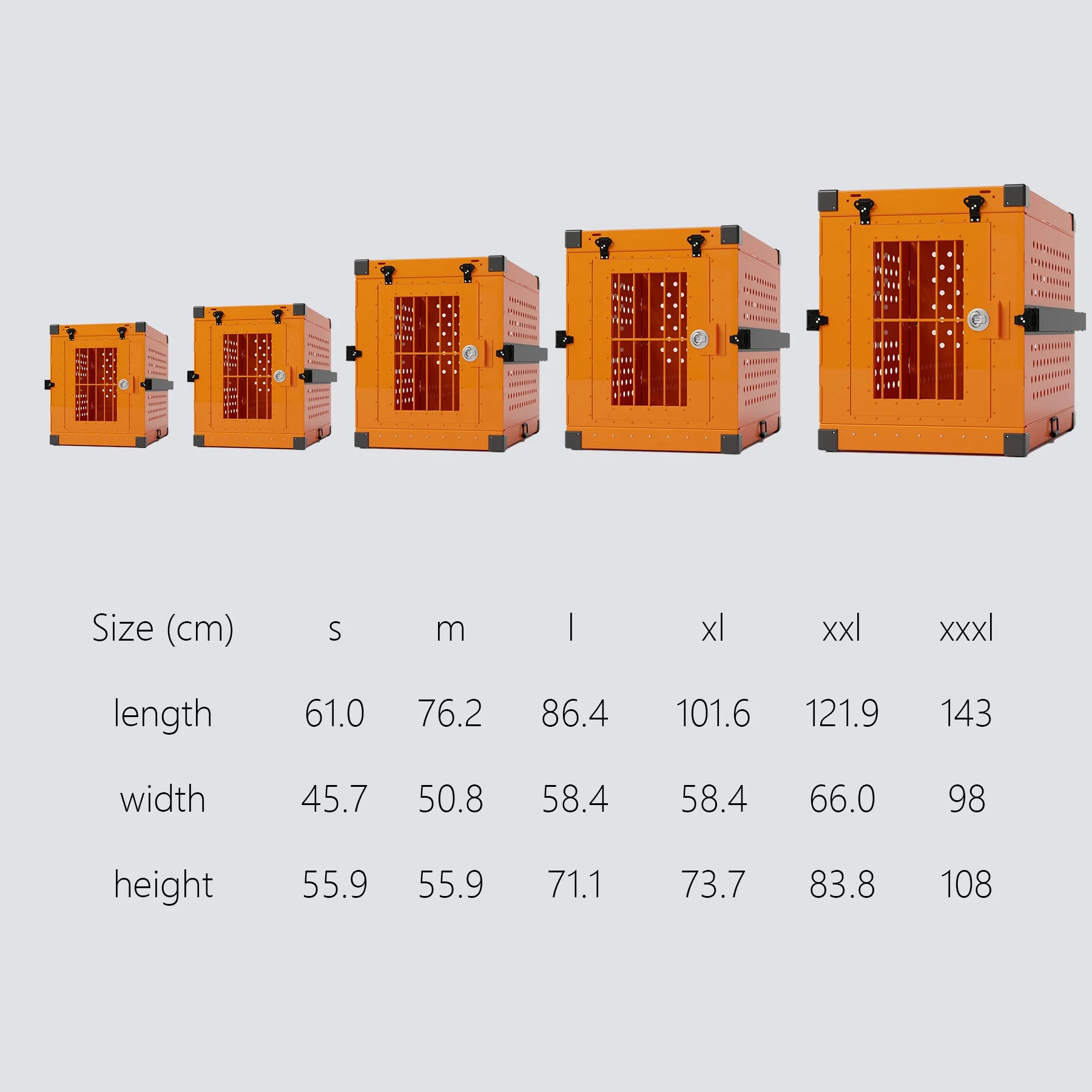 Impact Proof Aluminium Collapsible Animal Cages Kennel