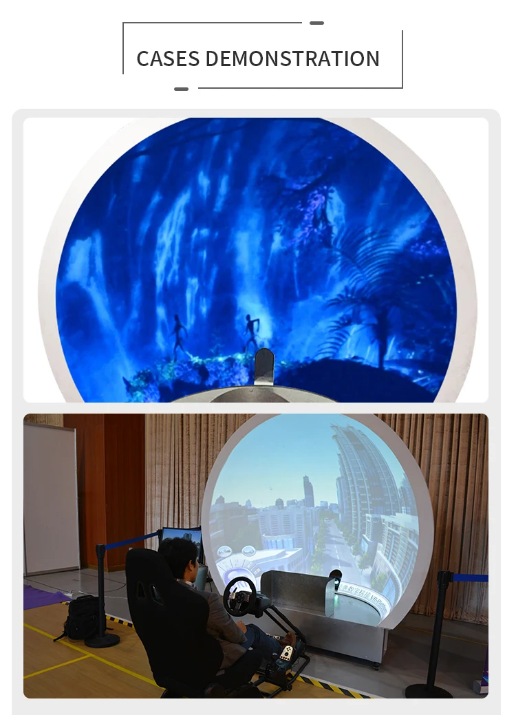 Seeball 3m Diameter Virtual Simulation Flying Dome Screen Frp Special ...