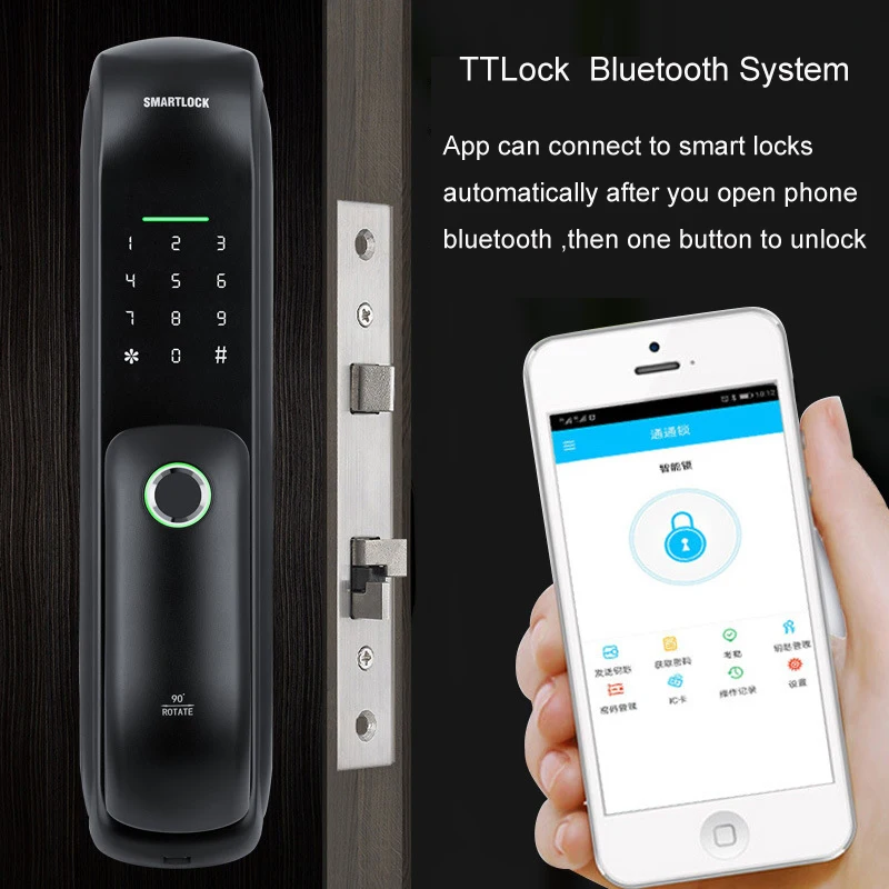 FM08 TTLOCK Smart Locks - Secure Your Door Digitally