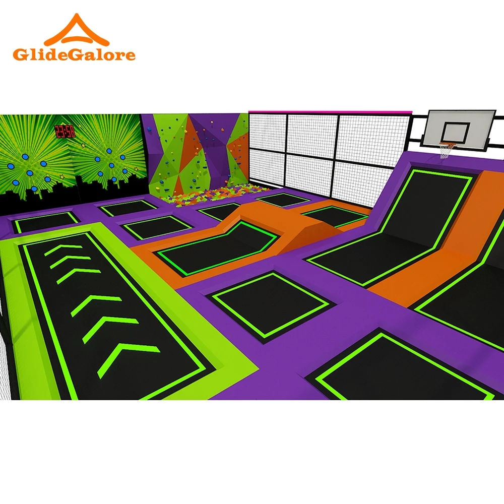 Indoor Trampoline Park - Customized Design & Free Charge