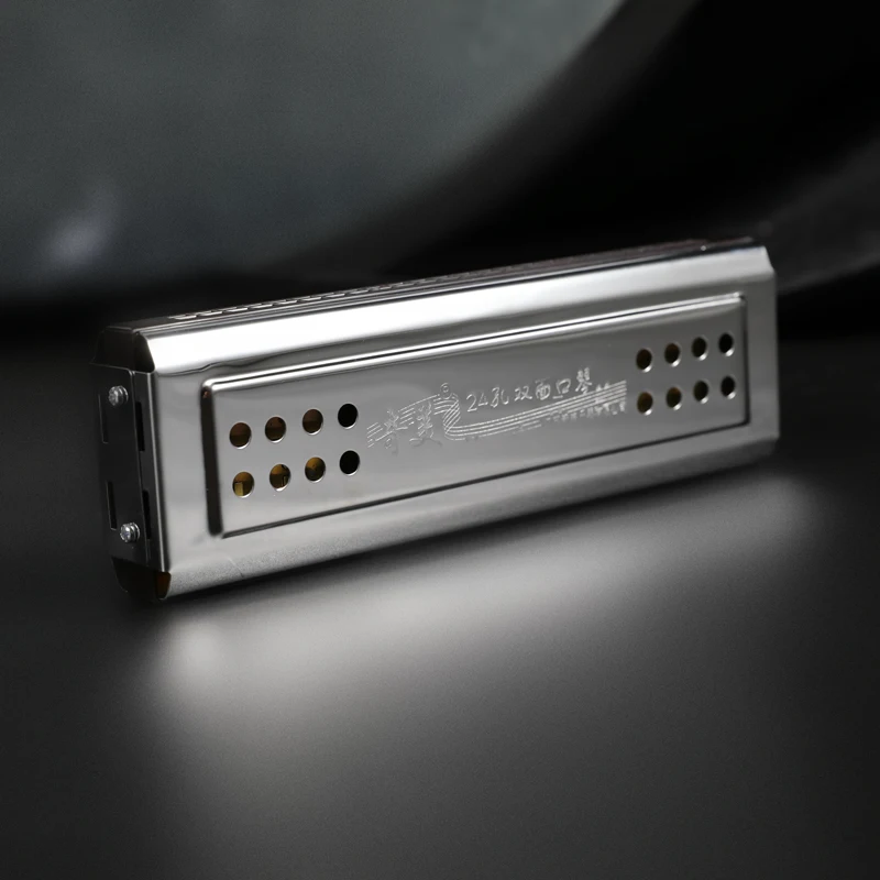 Alibaba.com: QiMEI 24 Hole Double Sided Harmonica in C and G Diatonic ...