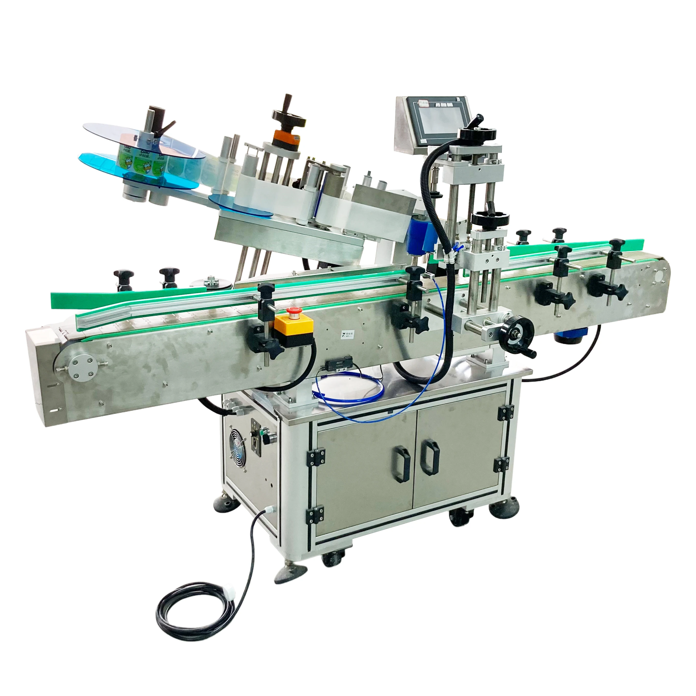 NY-822C Automatic Sticker Labeling Machine for Taper Bottles