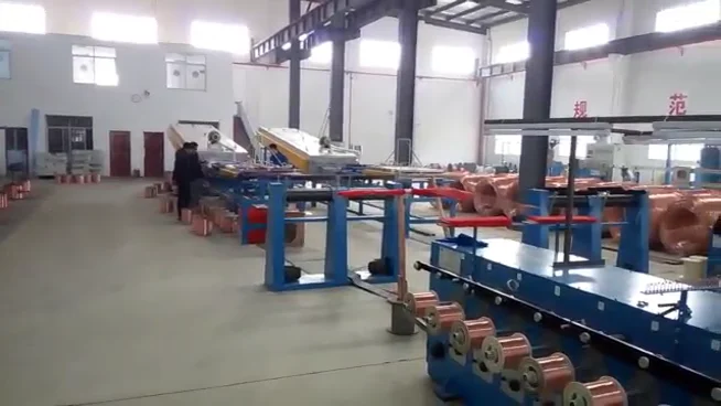 Copper Wire Offline Annealing And Tin-coating Machine Production Line ...