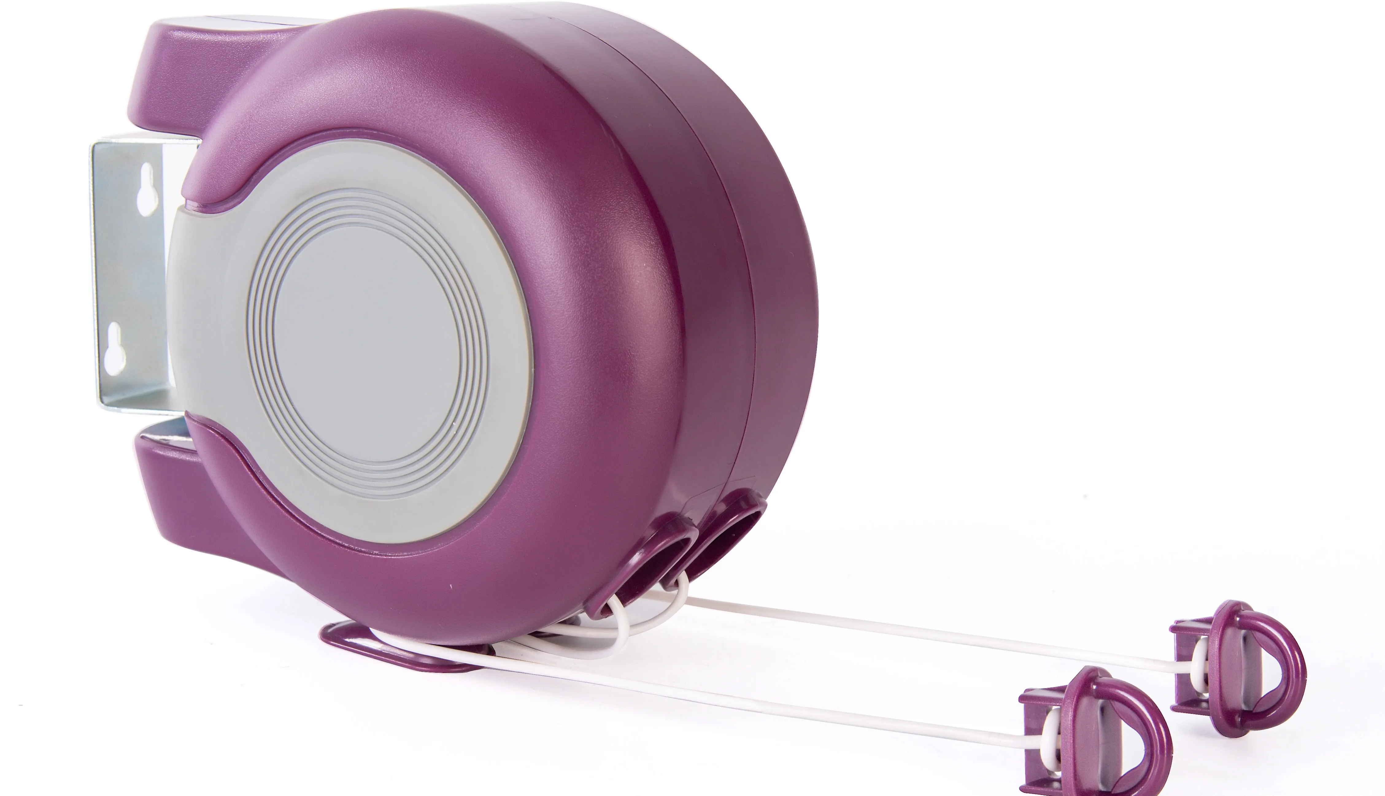 Retractable Cloth Line 26m Wall Mounted Space Saving Hanging Drying ...