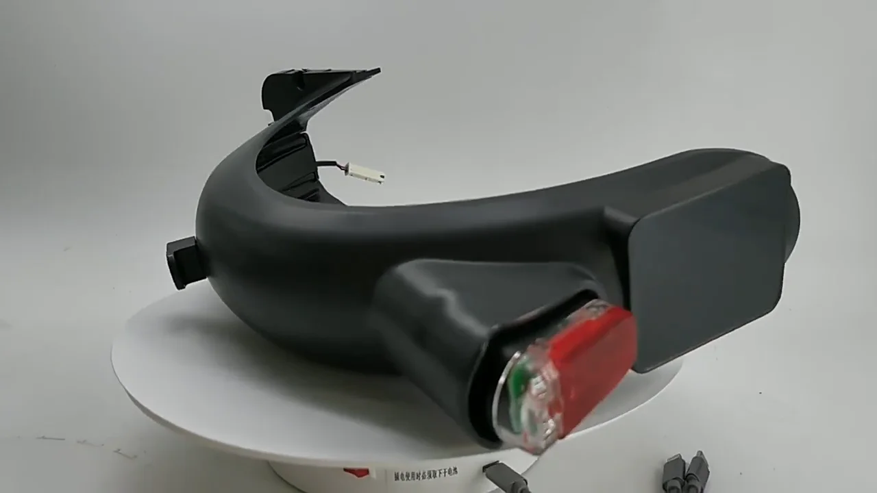Ninebot Max G30 Electric Scooter Tail Light Install Rear Fender ...