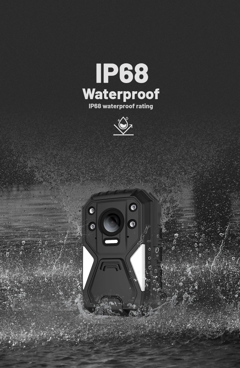 Ip67 Infrared High-definition 4k Portable Law Enforcement Camera Gps ...
