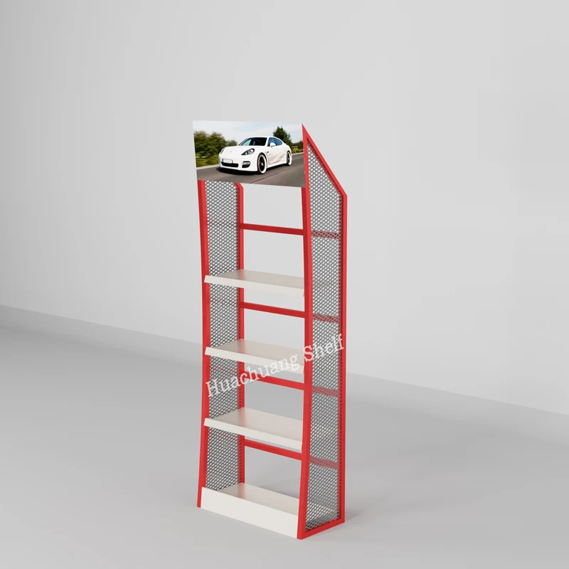 Multifunctional Free Standing castrol Metal Engine Oil Storage Shelf ...