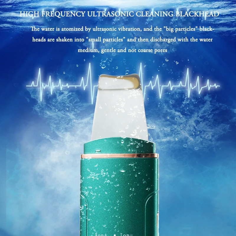 2022 Portable Sonic Facial Peeling Face Beauty Microcurrent Galvanic ...