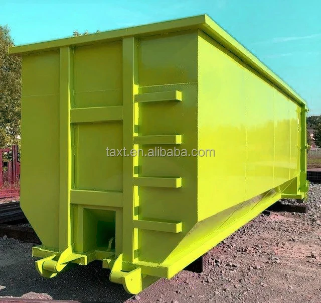 Heavy Duty Tub Roll off Bin Construction Waste Rolling Container Roll ...