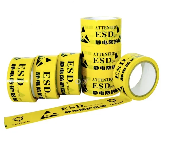 Anti-static Cleanroom Esd Floor Marking Tape/esd Protected Area Warning ...