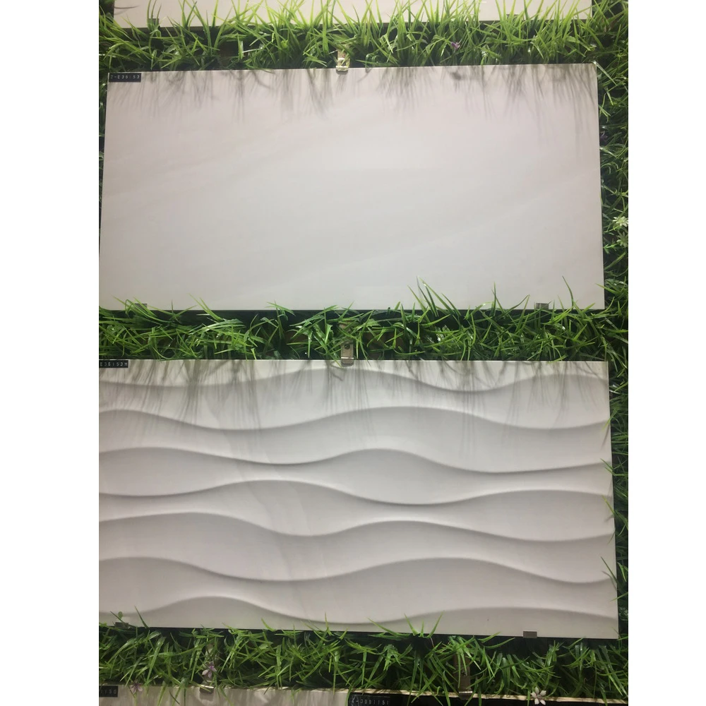 Ceramic Kitchen Tiles Ceramic Marble 30x60 Washroom Wavy White Wall ...