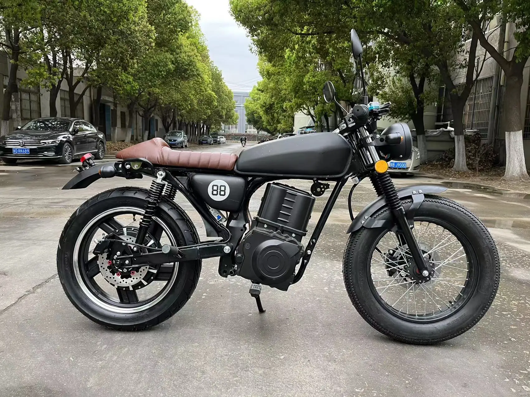 Classic Model CG Electric Motorcycle - Speed 80km/h