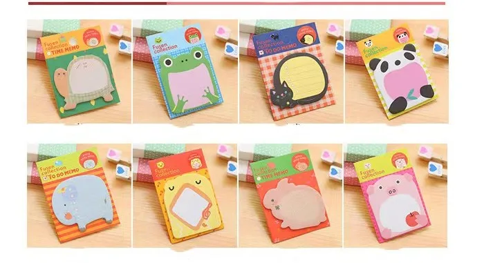 Hot Selling Cute Animal Notepad Memo N Time School Stationery Gifts ...