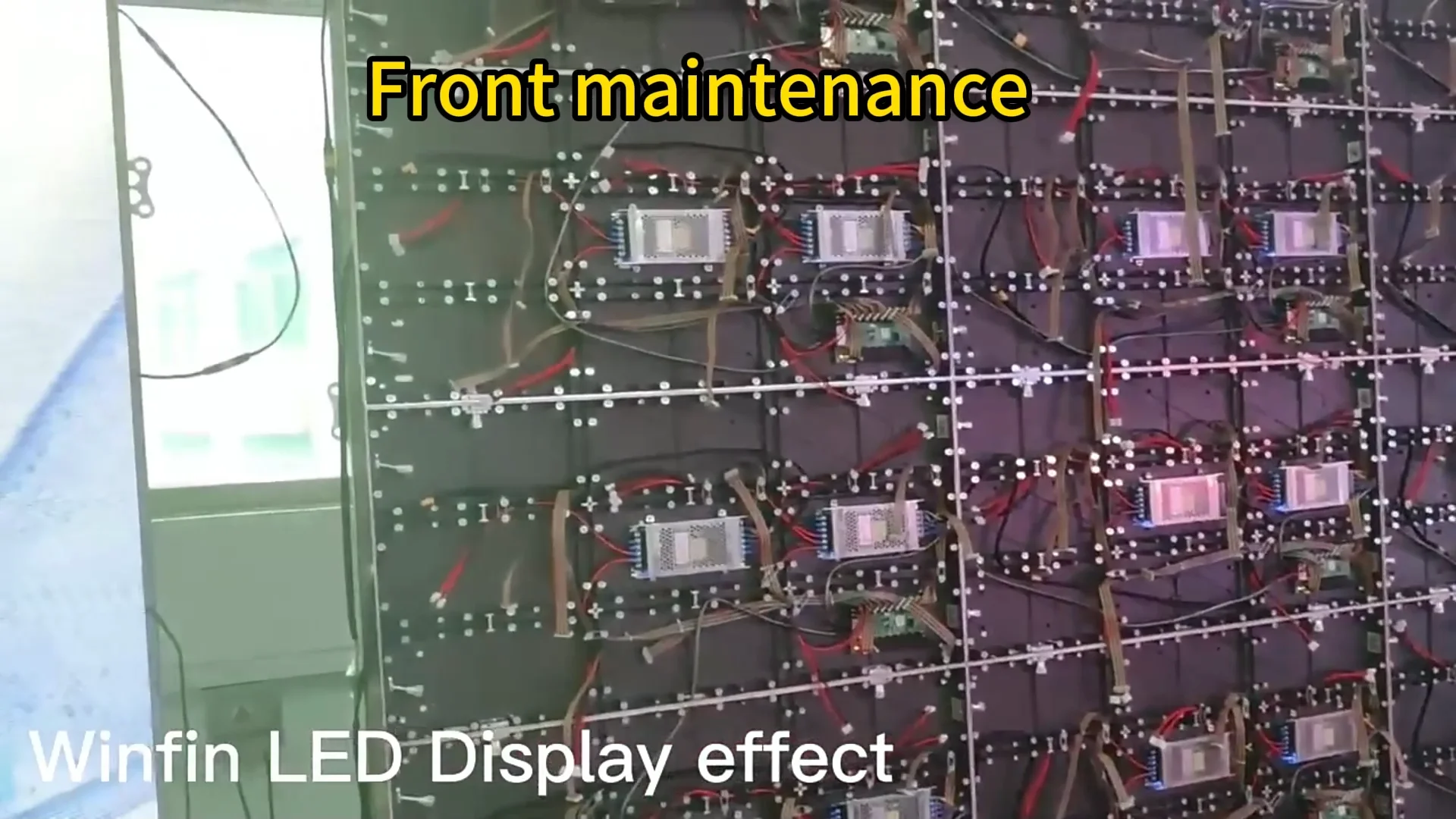 Front Maintenance High Quality Brightness Indoor P1.9 Ultra High Definition Full Color ...