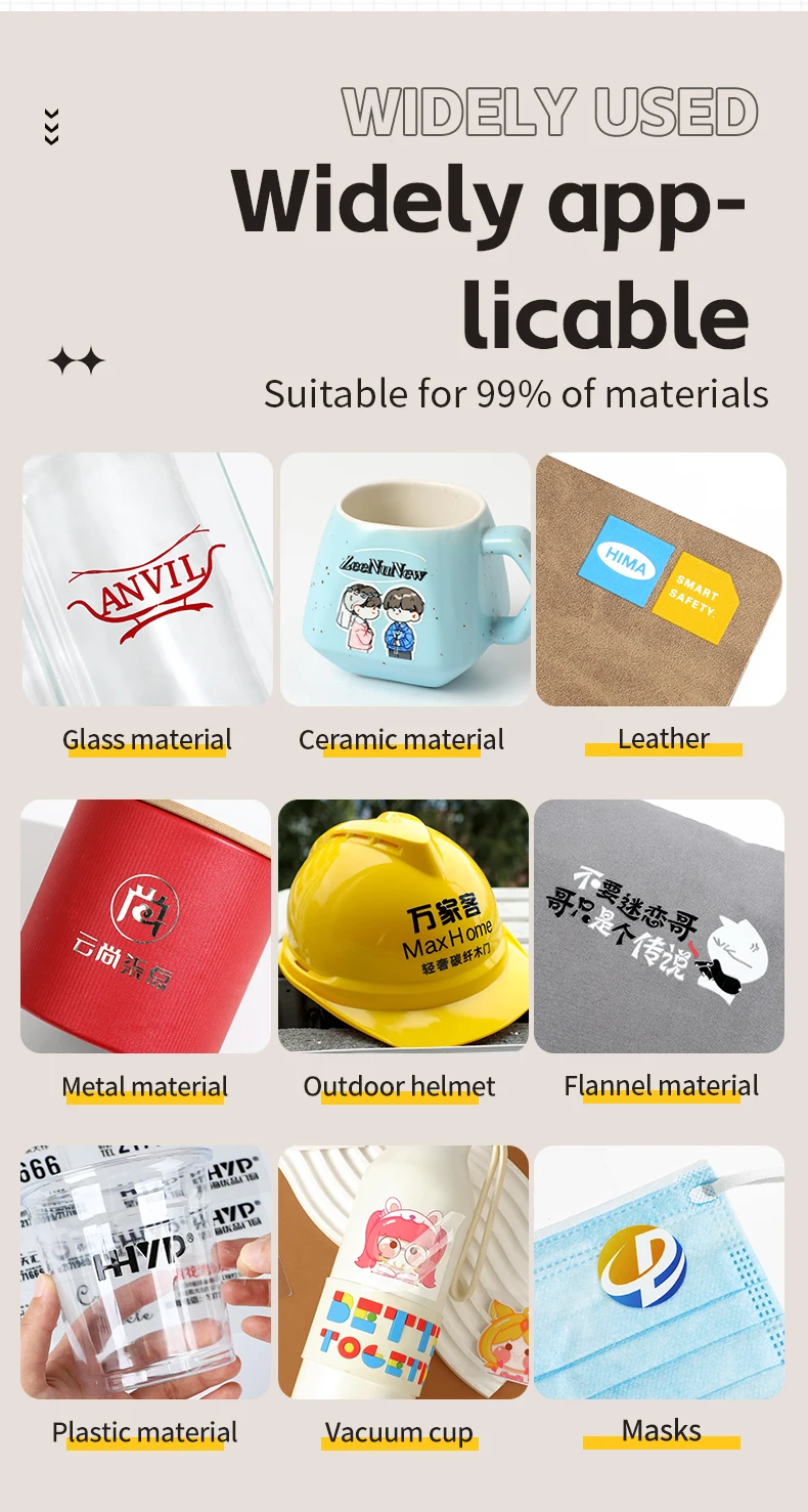 Custom Adhesive Brand Transfer Logo Sticker - Metal Stickers
