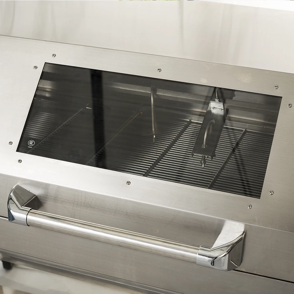 Barbeque Smoker Roast Whole Lamb Rotary Stainless Grilled Chicken Grill ...