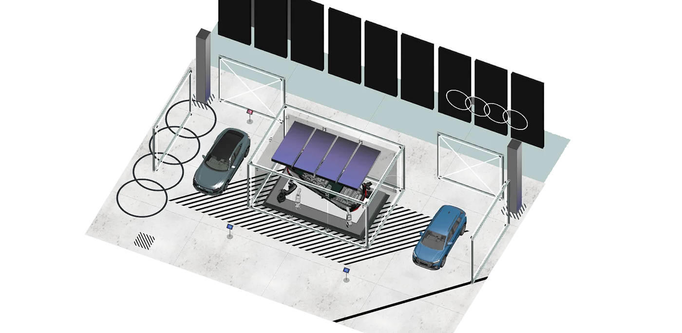Custom Exhibition Metal Aluminum Frame Exhibition Booth Design 3d Trade ...