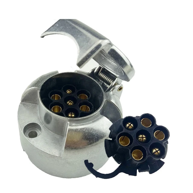 7 Pin Trailer Connector - Buy 7 Pin Trailer Connector 12v,Trailer ...