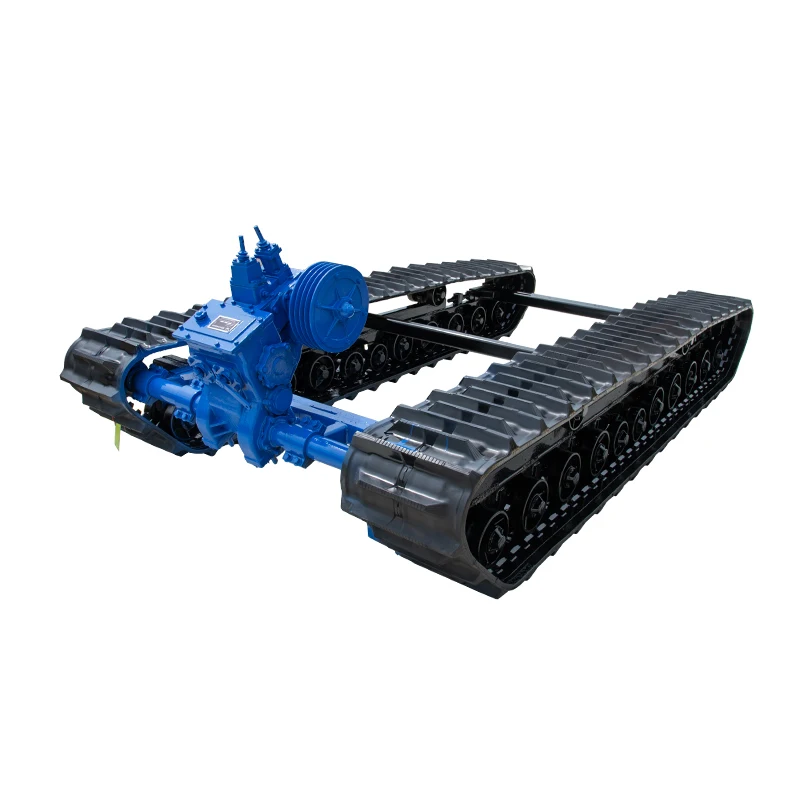 Gearbox Crawler Chassis Bsx330185 Rubber Crawler Base - Buy Caterpillar ...