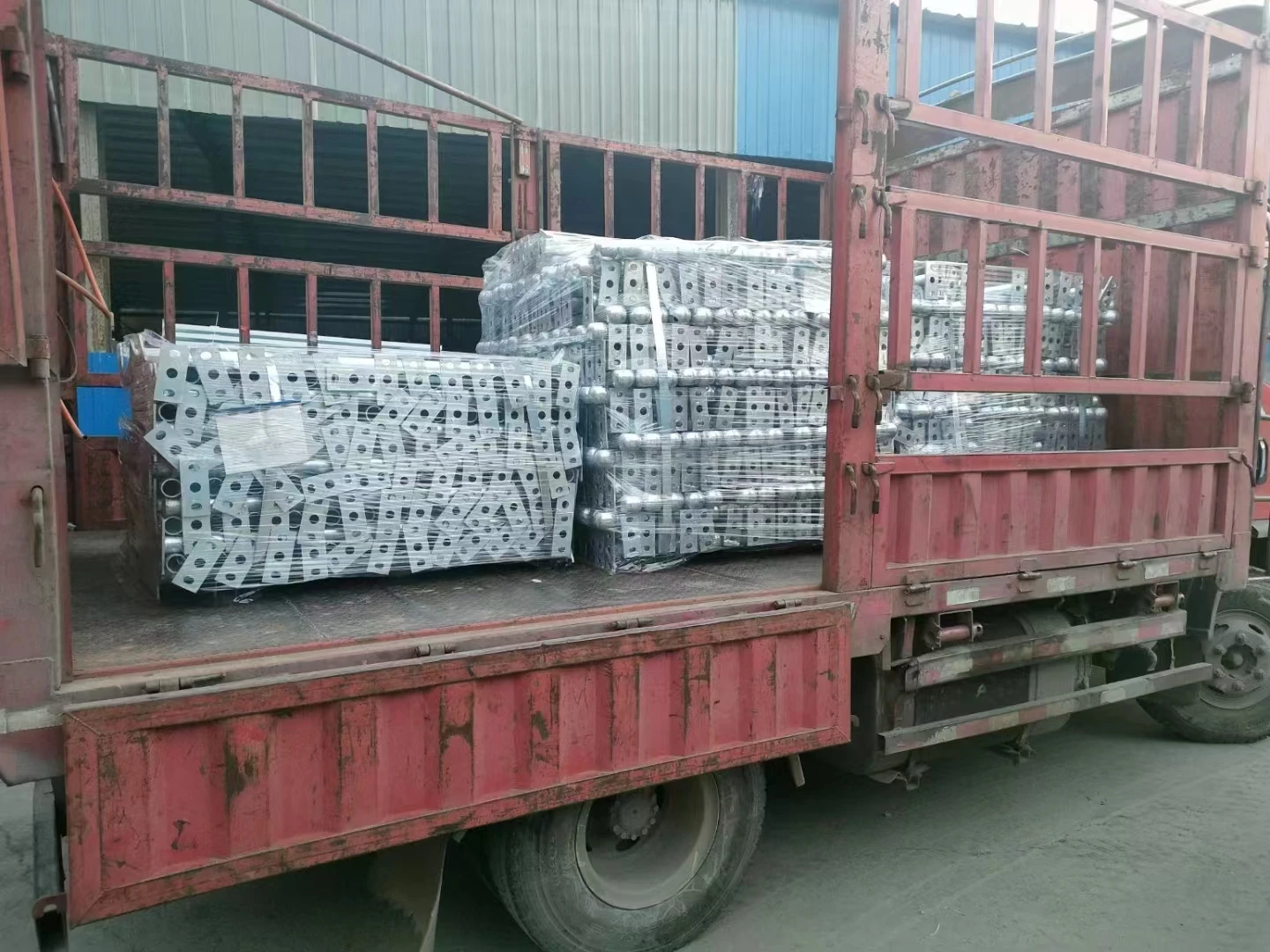 Industrial Pipe Style Ball Joint Handrail Stanchion With Galvanization ...