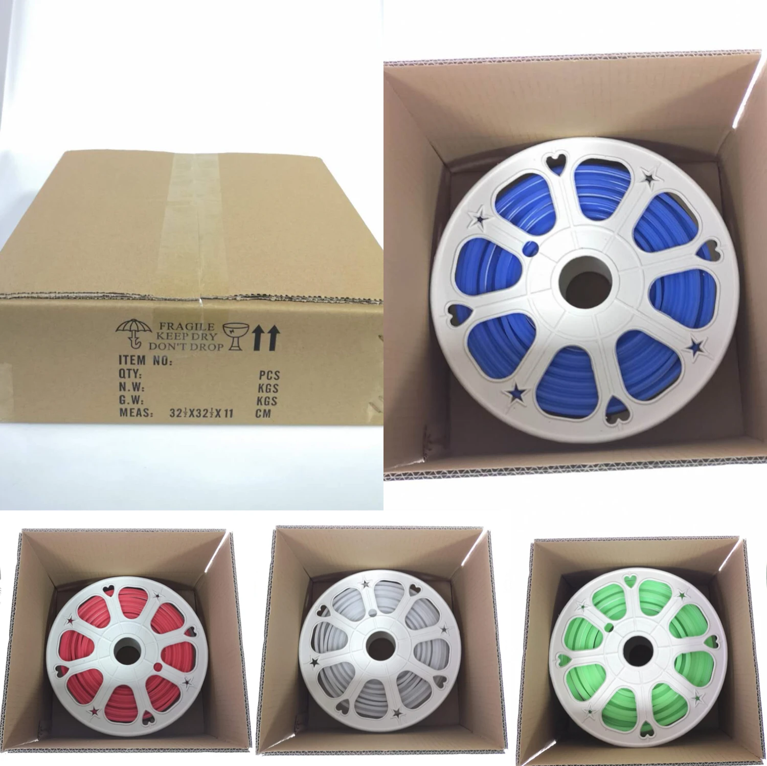 Pure Silicone 6mm 8mm 12mm Split Separate Silicone Neon Strip 12v ...