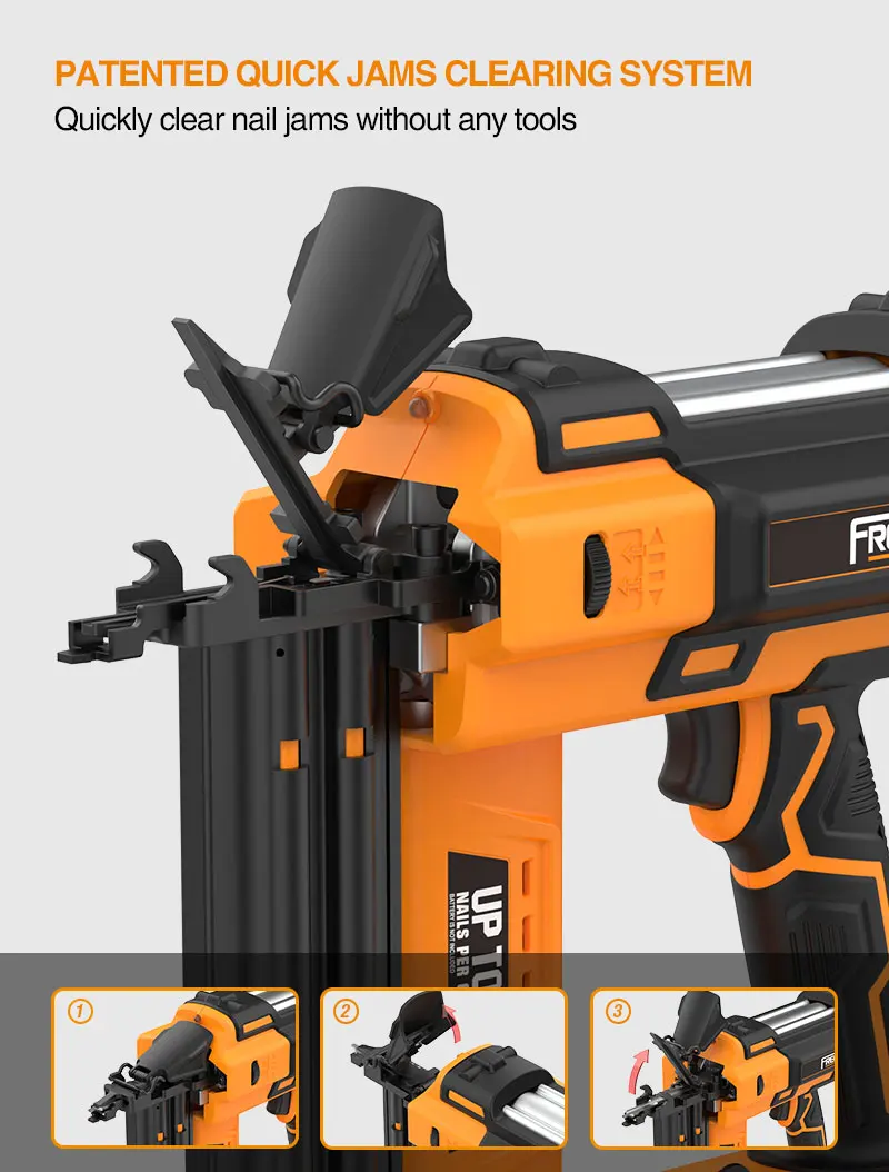 Freeman 16规格1至2-1/2英寸t64便携式电动无绳木家具钉枪直面钉枪 - Buy 电动面点机,电池饰面钉枪,可充电木工钉枪 Product on Alibaba.com