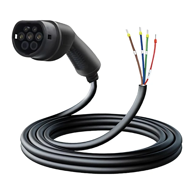 Type 2 Ev Connector 16A 32A Female Plug Level 2 European Standard ...