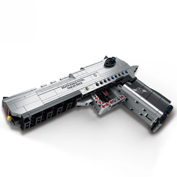 Hot Sale 360pcs Desert Eagle Pistol Gun Educational Building Block Guns ...