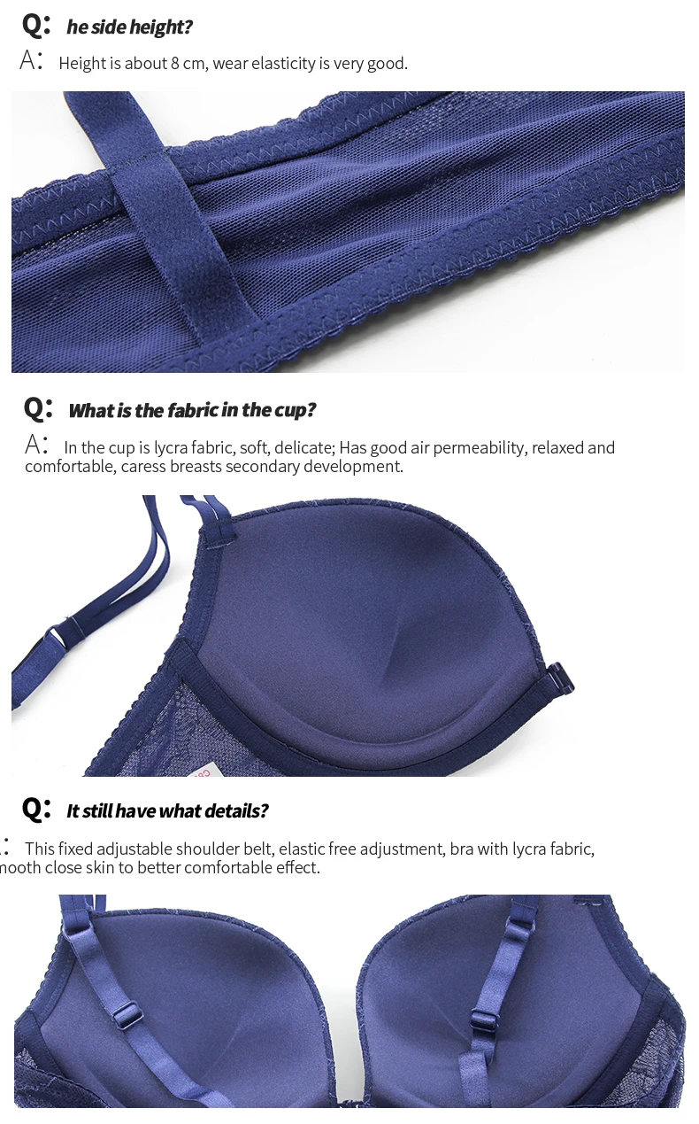 Women Beautiful Bra Sexy Bra Design Good Quality Ladies Push Up Bra ...