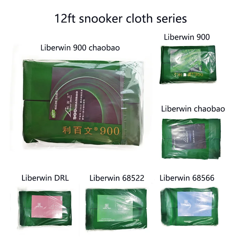 Tournament Liberwin Daofeng Woolen Napped Cloth For 12ft Snooker Table ...
