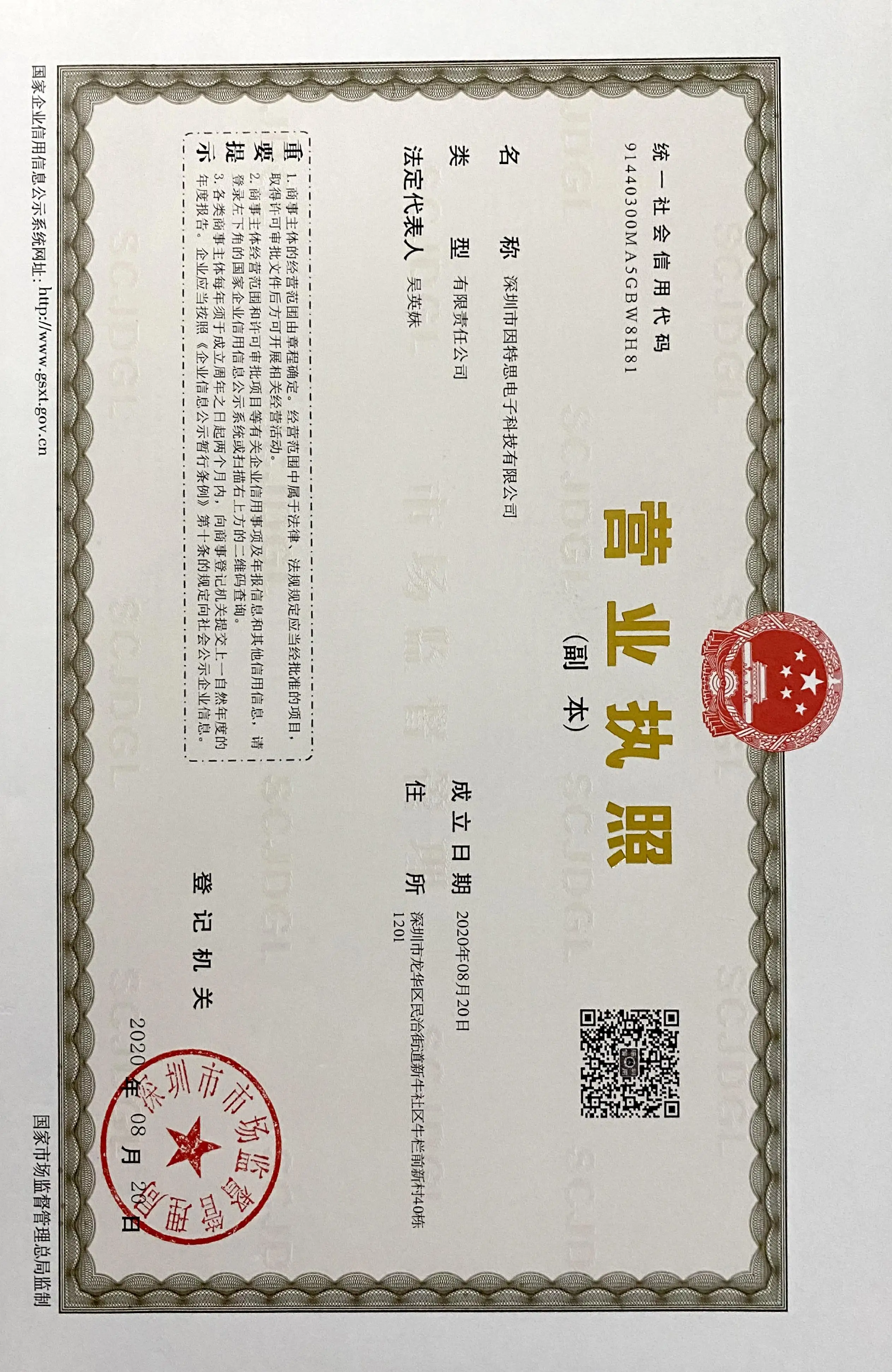 Company Overview - Shenzhen Intex Electronic Technology Co., Ltd.