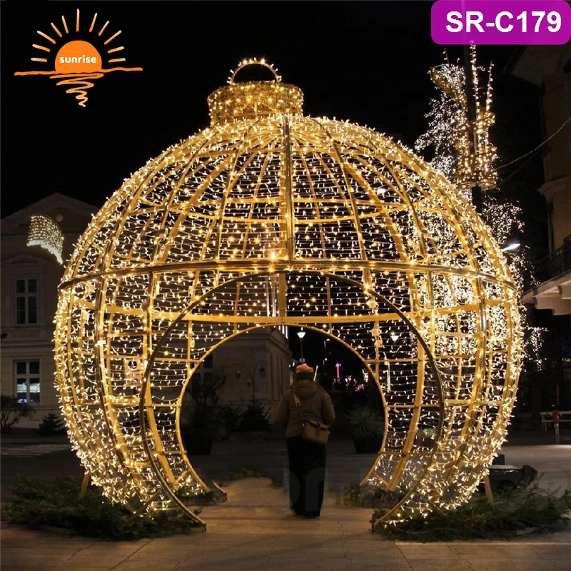 Customized Outdoor Waterproof LED Christmas Light Balls