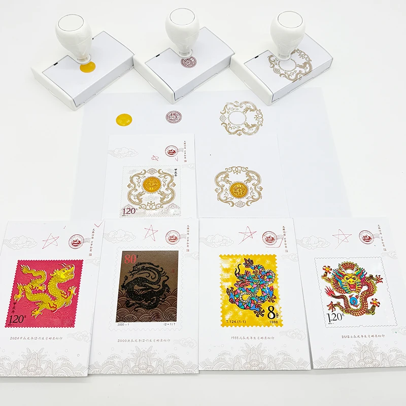 Custom Design Multi-Color Stamp - Souvenir Flash Stamp