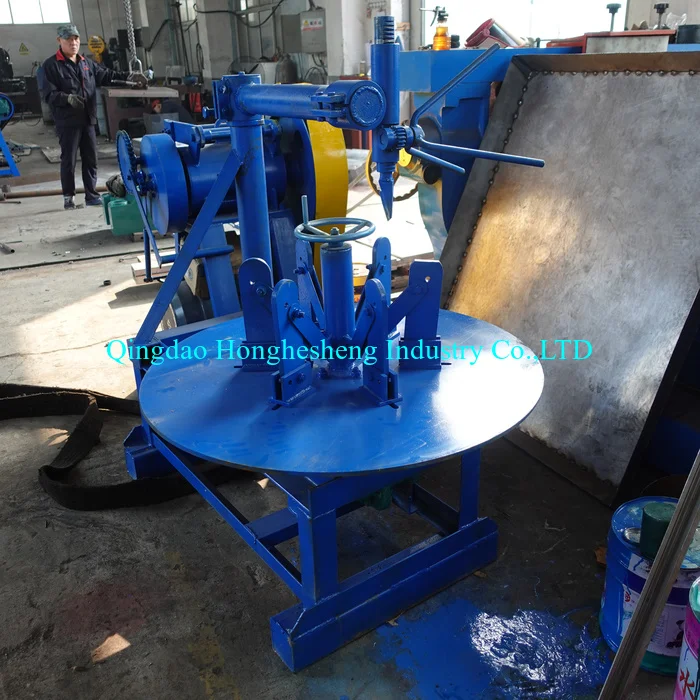 Truck Tire Sidewall Cutting Machine Solid Material/Truck Tyre Circle ...