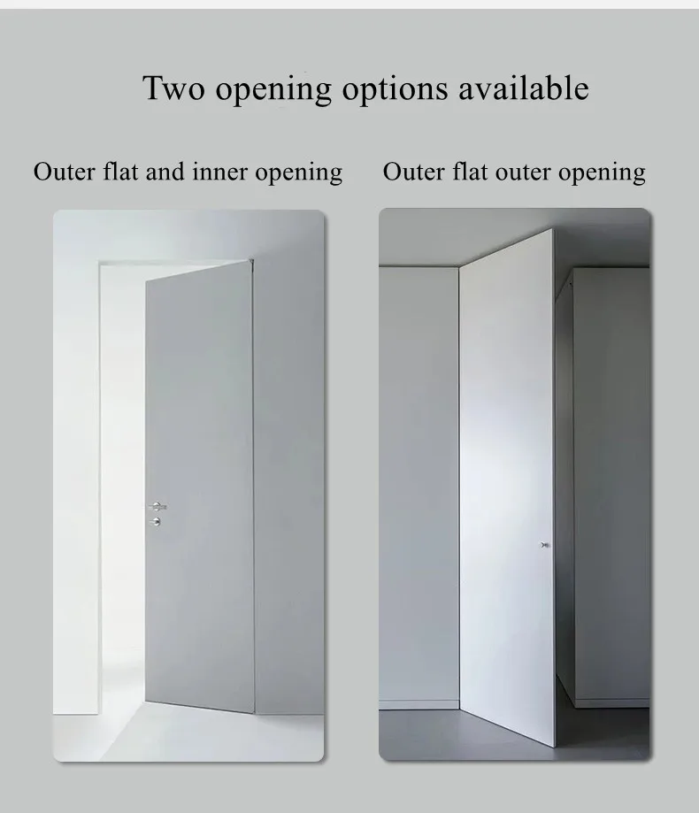 Modern Interior Doors - Frameless, Invisible, and Durable